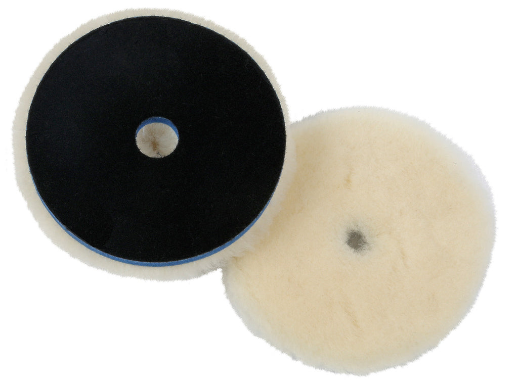 Lake Country Premium Low Lint Wool Pads w/ Foam Interface